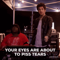 Jean Ralphio Parks And Recreation Tears GIF | GIFDB.com