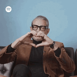 Jeff Goldblum Heart Sign GIF | GIFDB.com