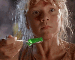 Jello Shaking Ariana Richards Jurassic Park GIF | GIFDB.com