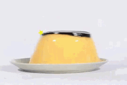 Jello Yellow Pudding Happy Star Dance GIF | GIFDB.com