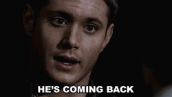 Jensen Ackles Saying Hes Back GIF | GIFDB.com
