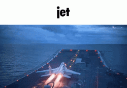 Jet Ocean Runway Take Off Meme GIF | GIFDB.com