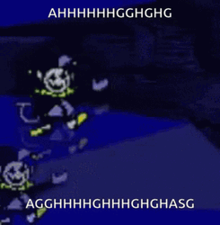 Jevil Deltarune Revolving Ahh Agh GIF | GIFDB.com