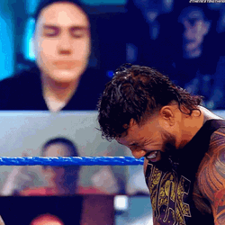 Jey Uso Crying Reaction GIF | GIFDB.com
