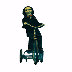 Jigsaw Pedaling Bike GIF | GIFDB.com