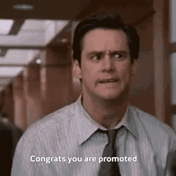 Jim Carrey Congrats You Are Promoted GIF | GIFDB.com