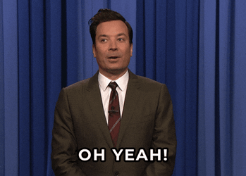 Jimmy Fallon Oh Yeah Yipee GIF | GIFDB.com