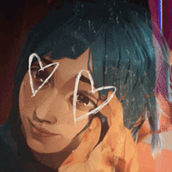 Jinx Arcane Heart Eyes GIF | GIFDB.com