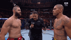 Jiri Prochazka Fist Bump Alex Pereira GIF | GIFDB.com