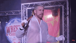 Joe Hendry Dancing While Walking GIF | GIFDB.com