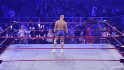 Joe Hendry Holding A Mic GIF | GIFDB.com