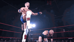 Joe Hendry Kicked Simon Miller GIF | GIFDB.com