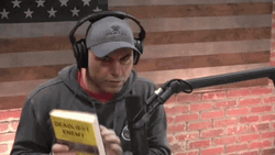 Joe Rogan Deadliest Enemy Book GIF | GIFDB.com