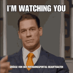 John Cena Says I'm Watching You GIF | GIFDB.com