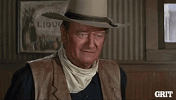 John Wayne Grinning Face GIF | GIFDB.com