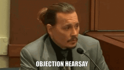 Johnny Deep Objection Hearsay GIF | GIFDB.com