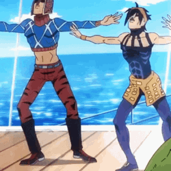 Jojo's Bizarre Adventure Presents The Torture Dance GIF | GIFDB.com
