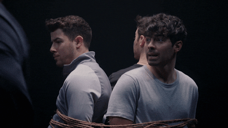 Jonas Brothers Tied Up GIF | GIFDB.com
