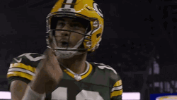 Jordan Love Counting One Two Three GIF | GIFDB.com