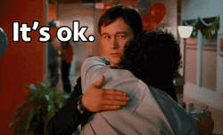 Joseph Gordon Levitt Comforting His Friend Its Ok GIF | GIFDB.com