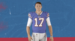Josh Allen Seriously Waving GIF | GIFDB.com