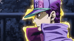 Jotaro Kujo Punch Power Up GIF | GIFDB.com