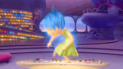 Joy Inside Out Think Positive GIF | GIFDB.com