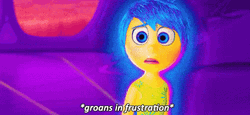 Joy Inside Out Groans In Frustration GIF | GIFDB.com