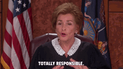 Judge Judy Hands Down Praise GIF | GIFDB.com