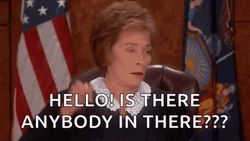 Judge Judy Hello Head Knock GIF | GIFDB.com