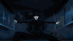Jujutsu Kaisen Megumi Divine Dogs GIF | GIFDB.com