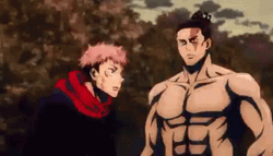 Jujutsu Kaisen Yuji Anime Slap GIF | GIFDB.com