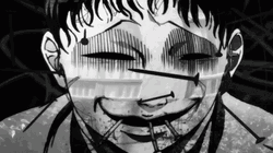 Junji Ito Terrifying Souichi Various Face GIF | GIFDB.com