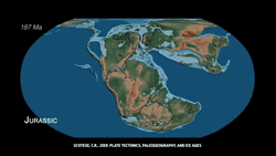 Jurassic Tectonics Pangea GIF | GIFDB.com