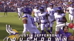 Justin Jefferson Griddy 498 X 277 Gif GIF | GIFDB.com
