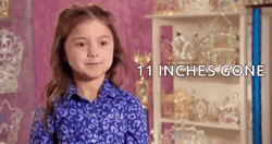 Kailia Posey 11 Inches Gone Meme GIF | GIFDB.com