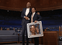 Kareem Abdul Jabbar And Jimmy Fallon GIF | GIFDB.com