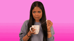 Karen Civil Sips Tea Gossip GIF | GIFDB.com
