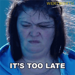 Katrina Milosevic Its Too Late GIF | GIFDB.com