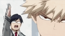 Katsuki Bakugo Getting Scolded Meme GIF | GIFDB.com