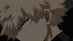 Katsuki Bakugou Angry Sharp Eyes Anime GIF | GIFDB.com