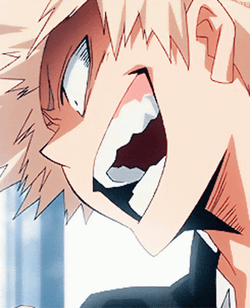 Katsuki Bakugou My Hero Academia Laughing GIF | GIFDB.com