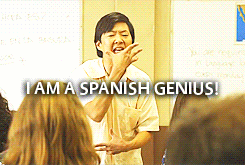 Ken Jeong I Am A Spanish Genius GIF | GIFDB.com