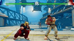 Ken Vs Ryu Hadouken GIF | GIFDB.com
