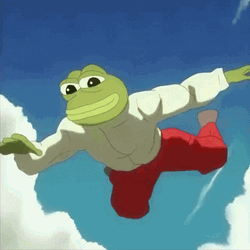 Kermit Frog Salute Meme GIF | GIFDB.com