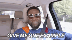 Kevin Hart Give Me One Example GIF | GIFDB.com