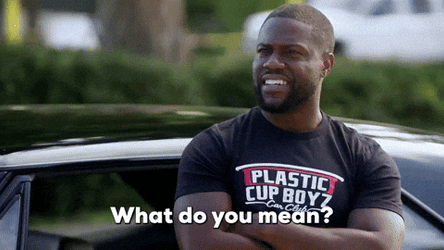 Kevin Hart What Do You Mean Damn GIF | GIFDB.com