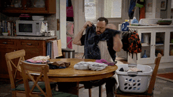 Kevin James Folded Clothes Neat Organized GIF | GIFDB.com