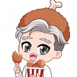 Kfc Bucket Fried Chicken Head GIF | GIFDB.com