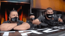 Khabib Jumping On The Desk GIF | GIFDB.com